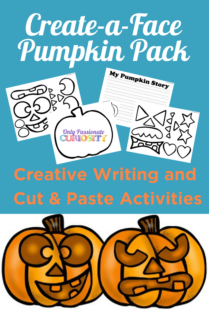Create-A-Face Pumpkin Printable - Only Passionate Curiosity