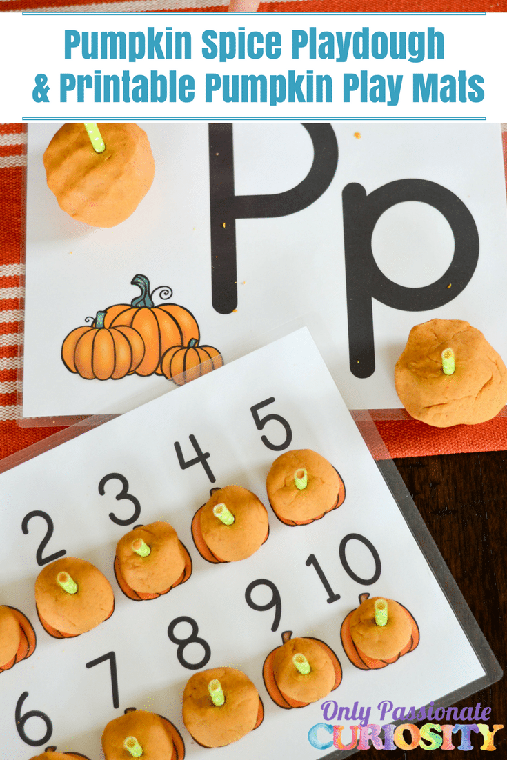 Pumpkin Spice Playdough - Only Passionate Curiosity