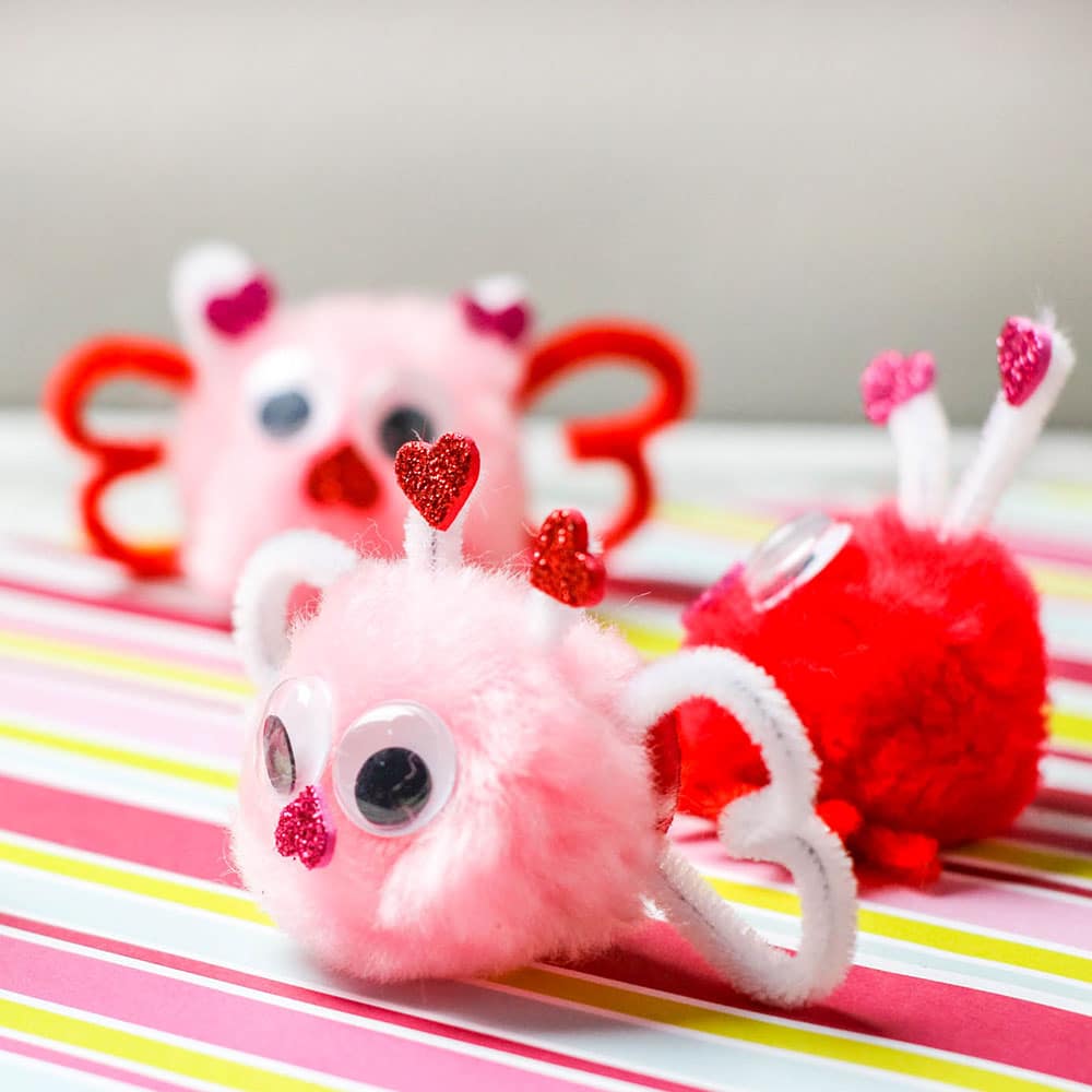 Adorable Pom Pom Love Bugs - Only Passionate Curiosity