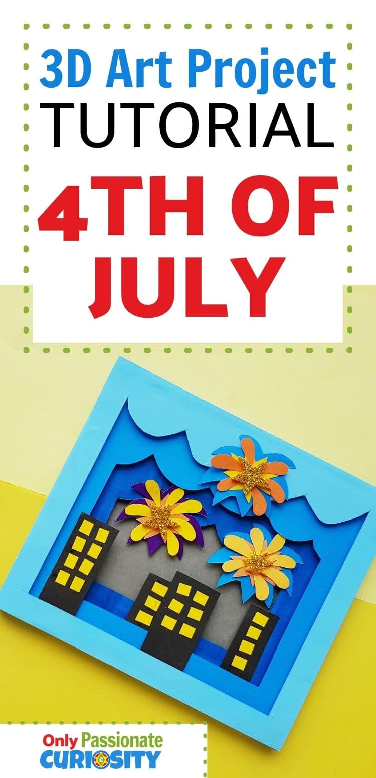 4th of July 3D Art Project Tutorial - Only Passionate Curiosity