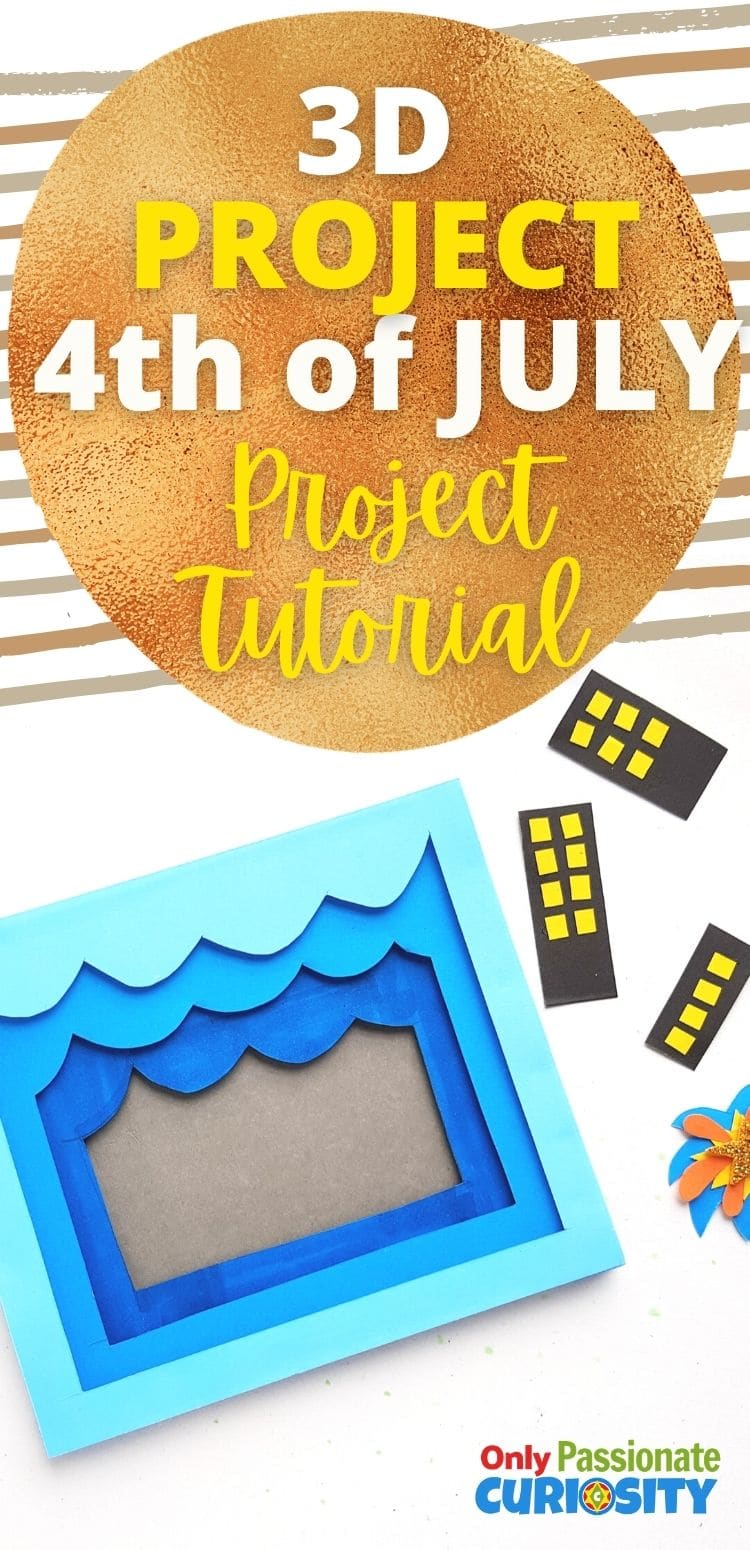 4th of July 3D Art Project Tutorial - Only Passionate Curiosity