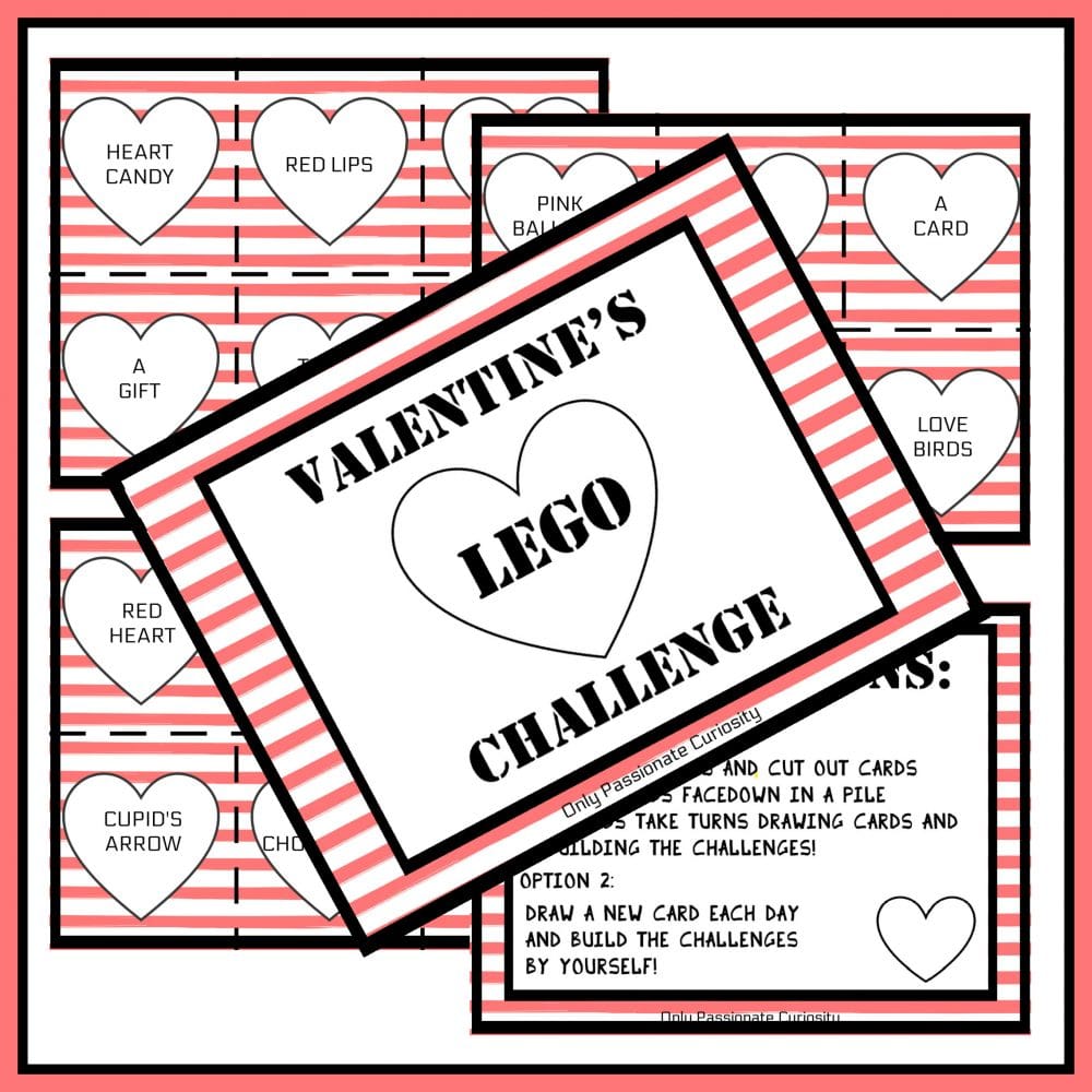 Valentine's LEGO Challenge - Only Passionate Curiosity