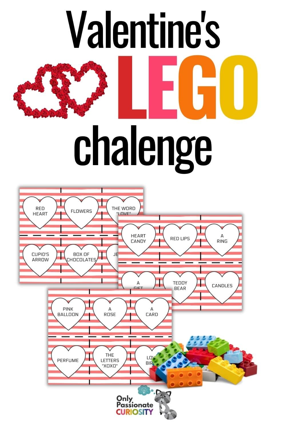 Valentine's LEGO Challenge - Only Passionate Curiosity