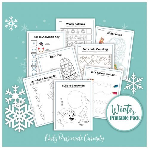 Winter Printable Pack - Only Passionate Curiosity