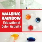 Walking Rainbow Educational Color Activity - Only Passionate Curiosity