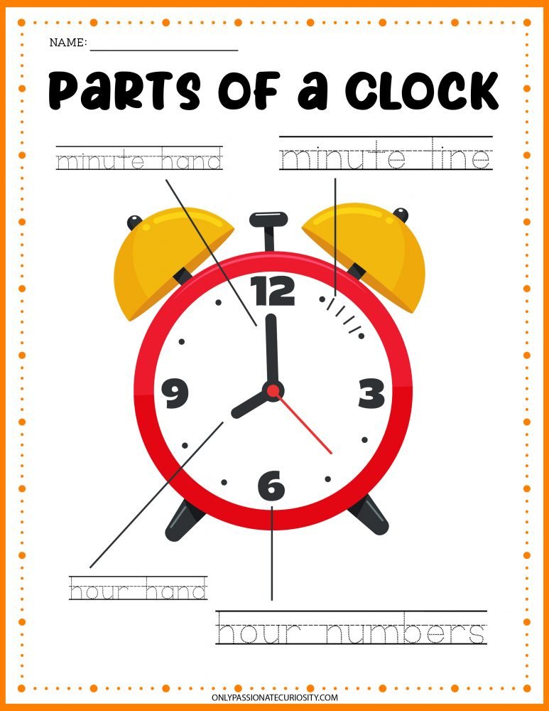 Telling Time Activity Set - Only Passionate Curiosity