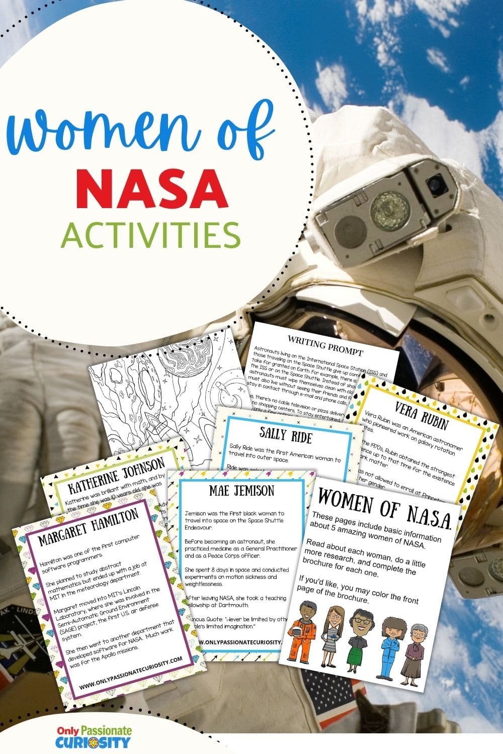 Women Of NASA Activities Only Passionate Curiosity Women Of NASA Activities Only Passionate Curiosity