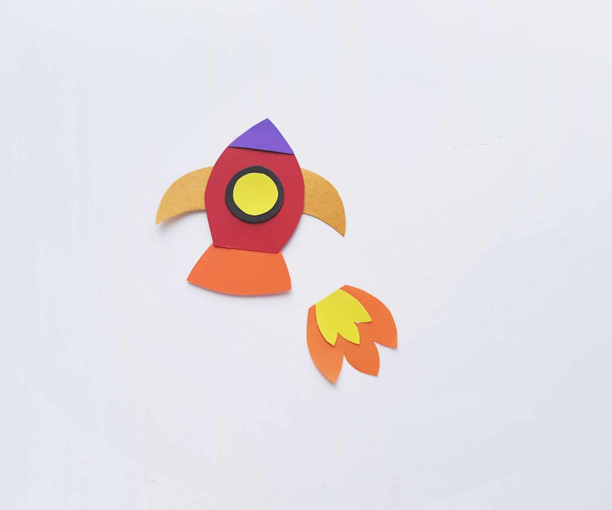 Rocket Bookmark Craft - Only Passionate Curiosity