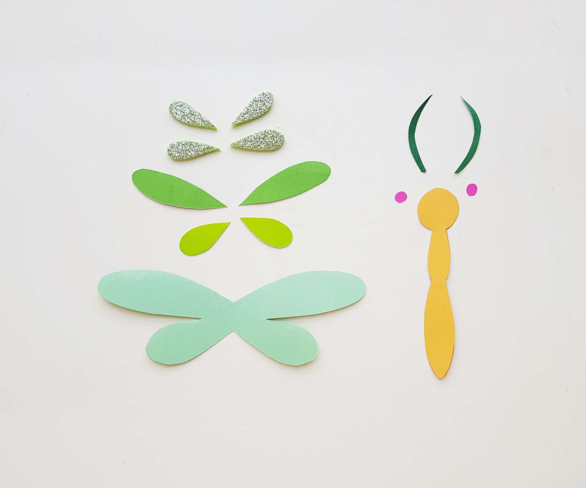 Dragonfly Paper Craft - Only Passionate Curiosity