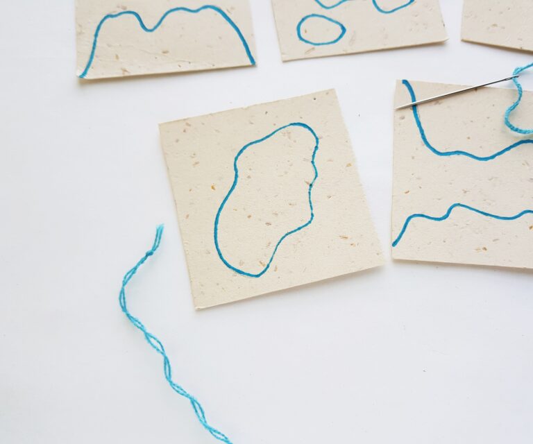 Water Form Activity - Stitch the Water Forms - Only Passionate Curiosity