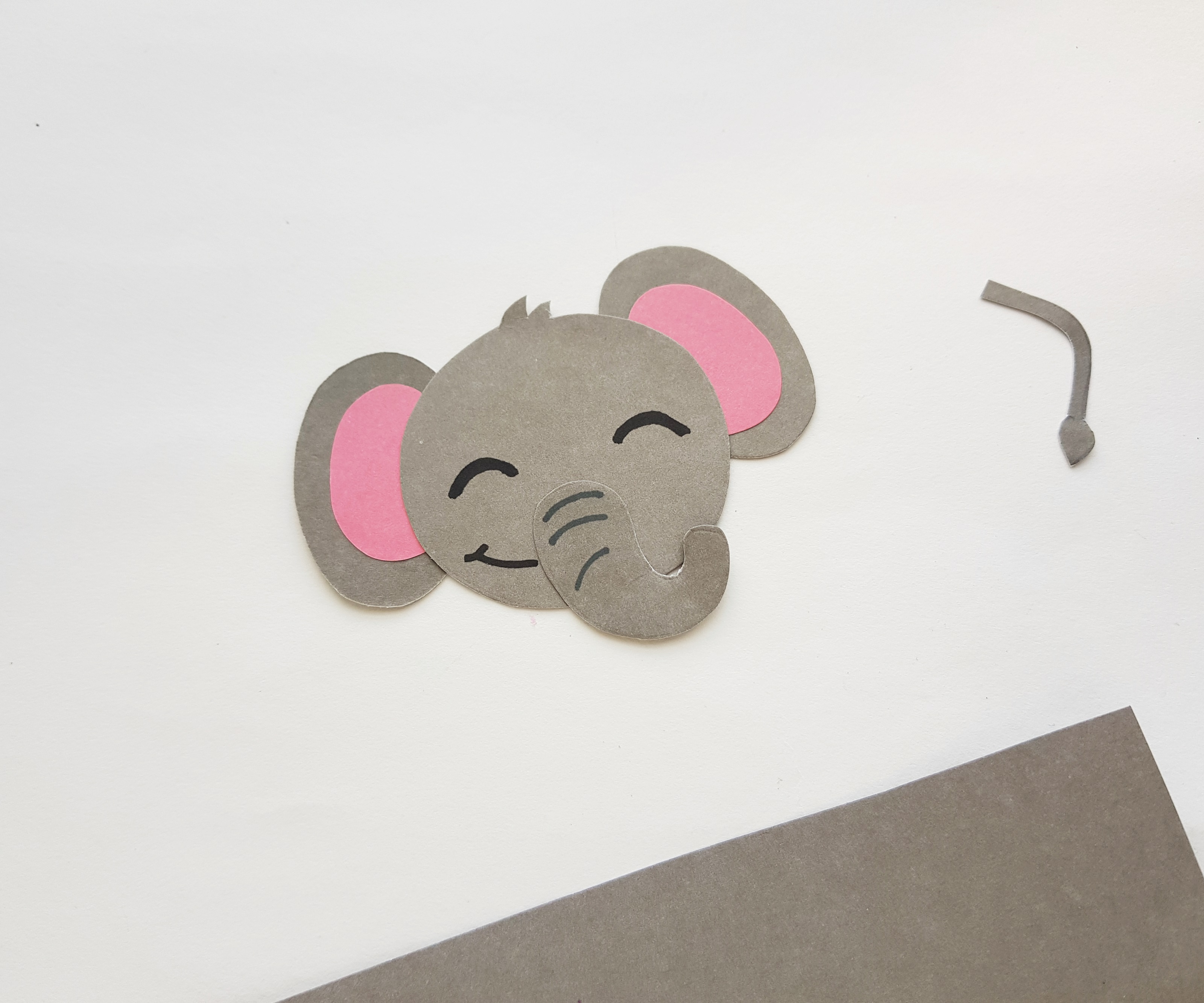Easy and Cute Elephant Craft with Fun Facts