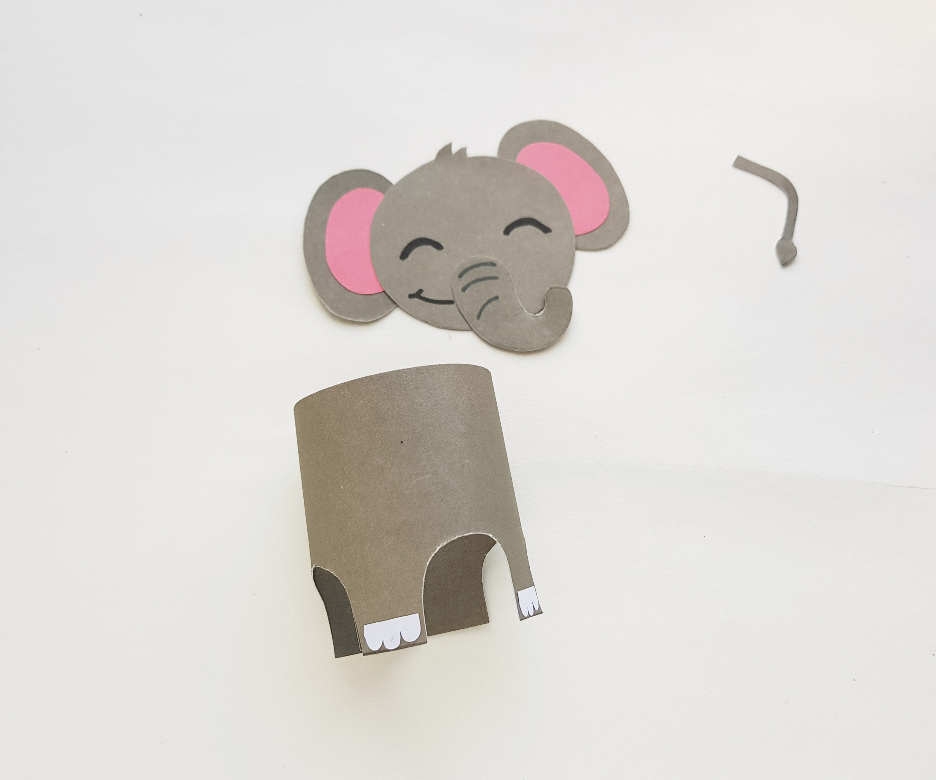 Easy and Cute Elephant Craft with Fun Facts