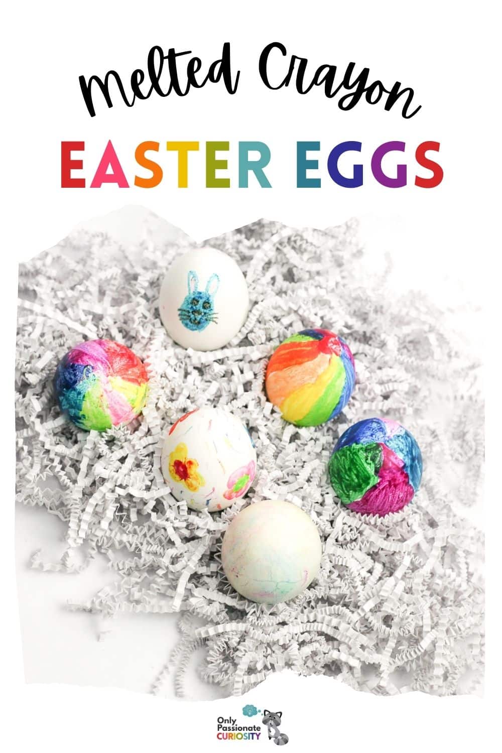 Melted Crayon Easter Egg Craft