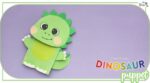 Paper Bag Dinosaur Puppet