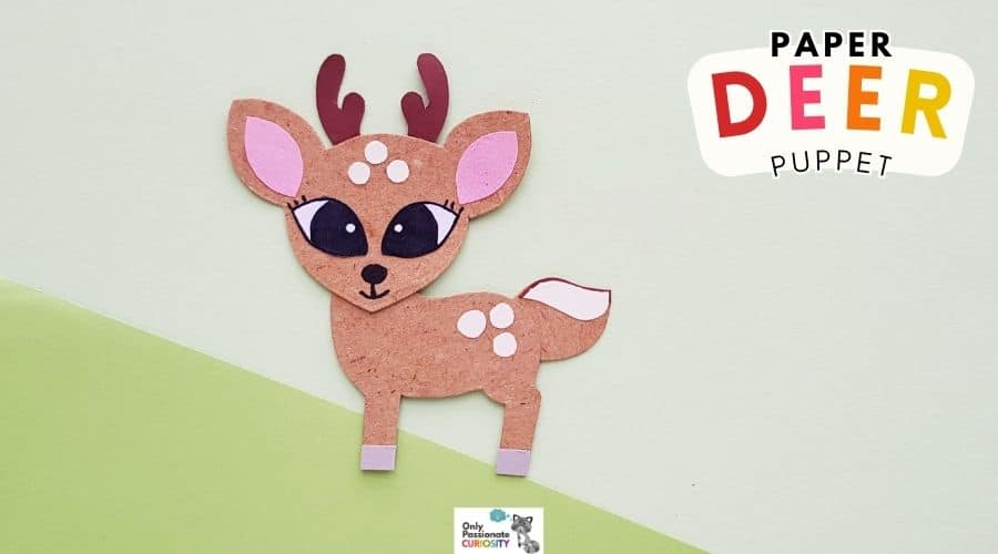 Paper Deer Puppet