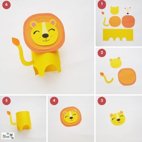 20 Creative and Simple Paper Animals Crafts