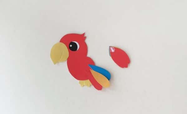 Parrot Paper Bookmark