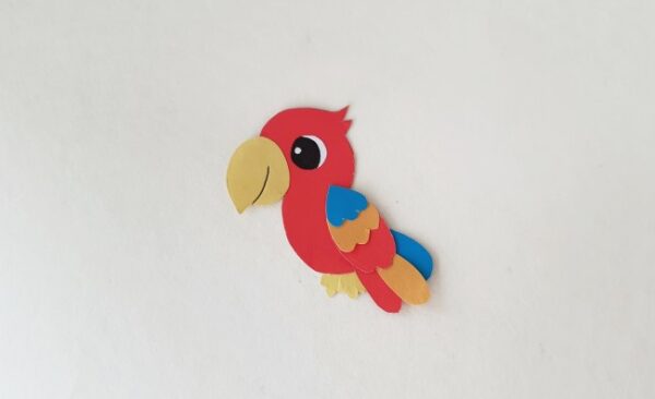 Parrot Paper Bookmark