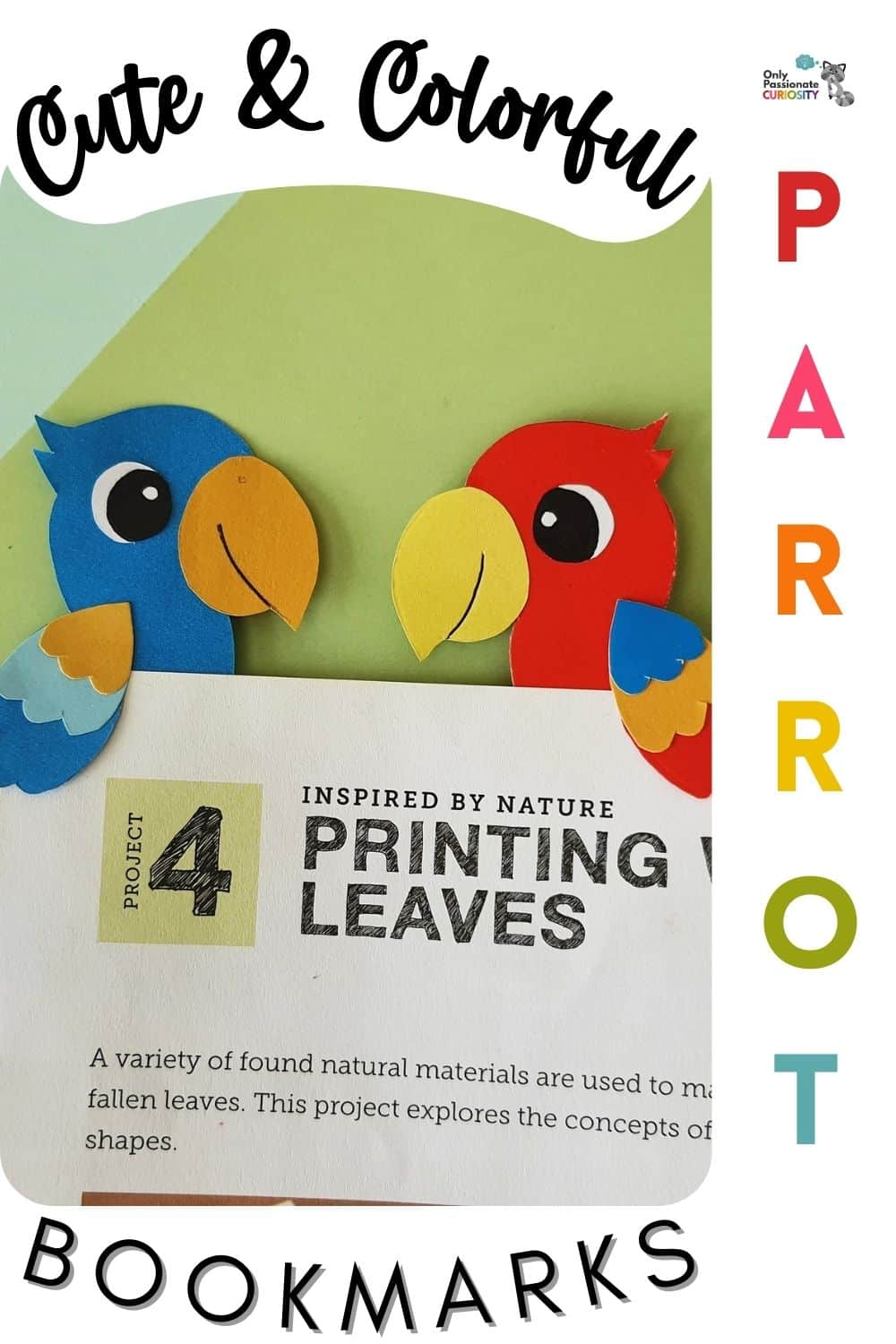 Parrot Paper Bookmark