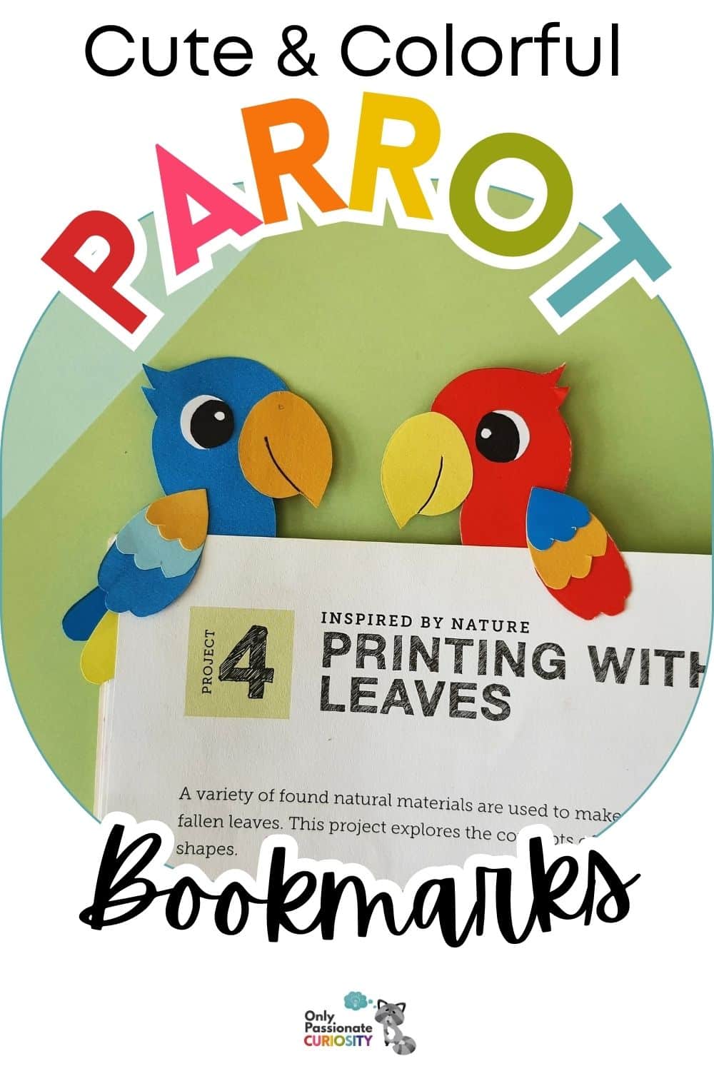 Parrot Paper Bookmark