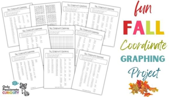 Fun Fall Coordinate Graphing Project - Only Passionate Curiosity