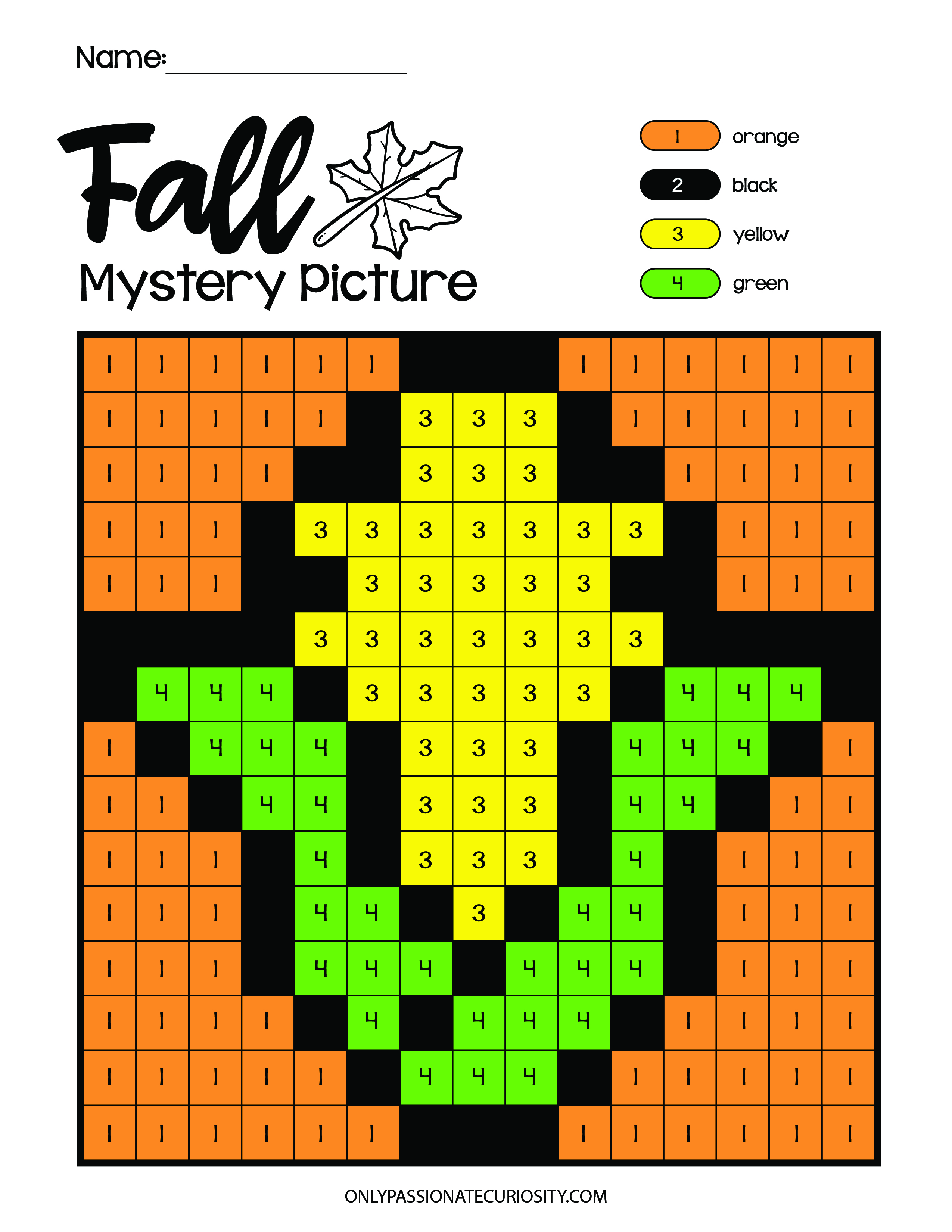 8 Fall Mystery Pictures