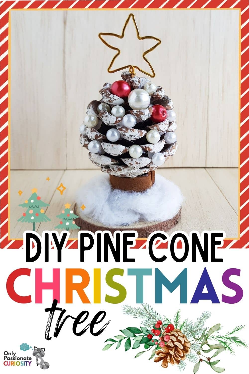 Pine Cone Christmas Tree Craft