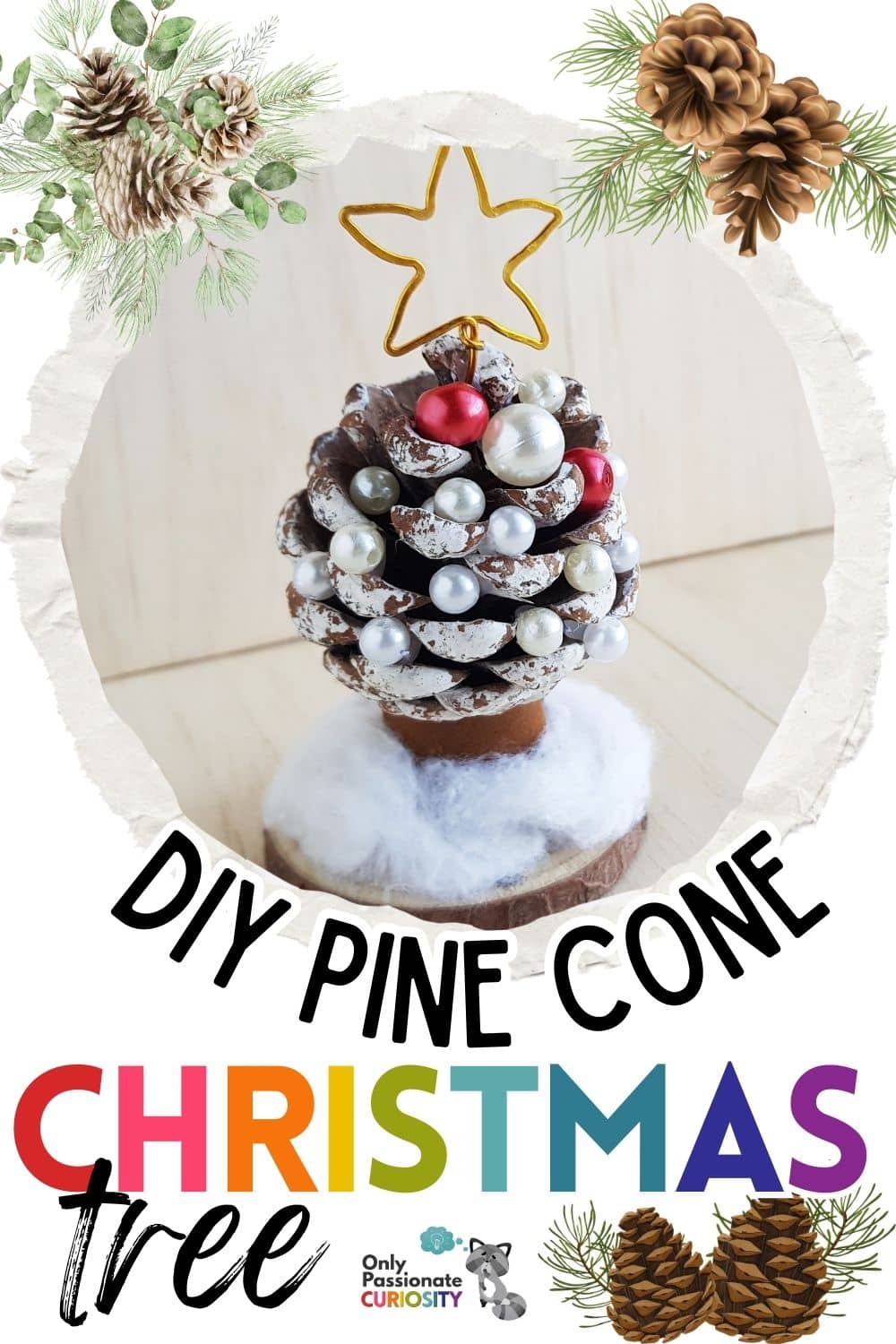 Pine Cone Christmas Tree Craft