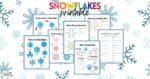 20+ Snowflake Crafts, Activities, and Unit Study Ideas