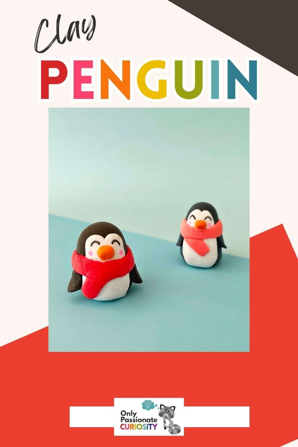 Clay Penguin Craft