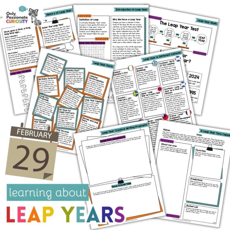 Leap Year: Worksheets, Fun Facts, and More