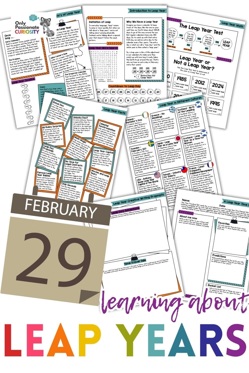 Leap Year: Worksheets, Fun Facts, and More