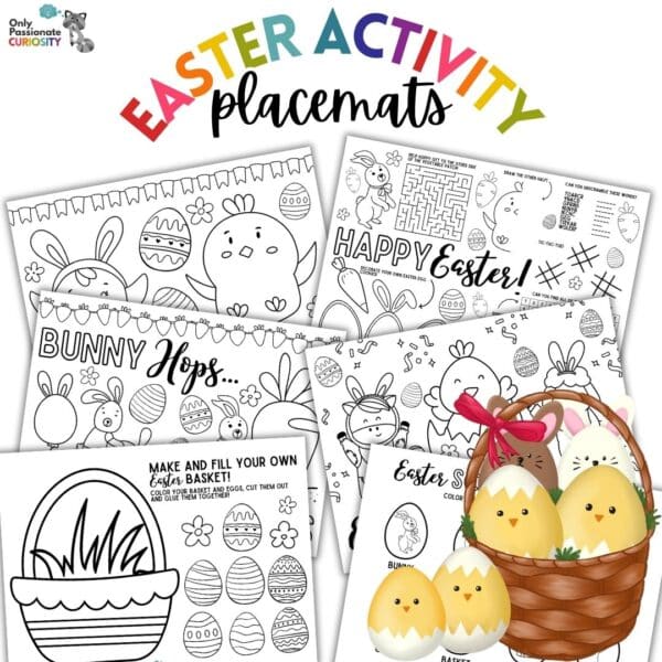 Easter Activity Placemats