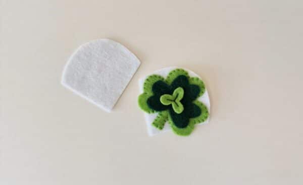 Felt Shamrock Bookmark for St. Patrick's Day