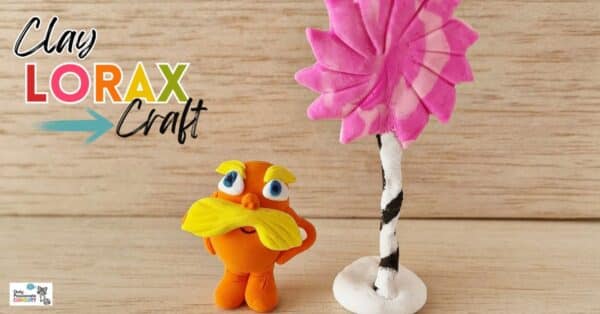 The Lorax Clay Craft - Only Passionate Curiosity