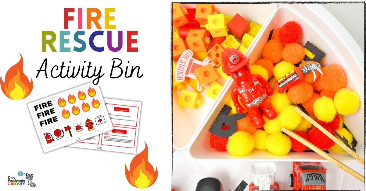 Fire Rescue Activity Bin