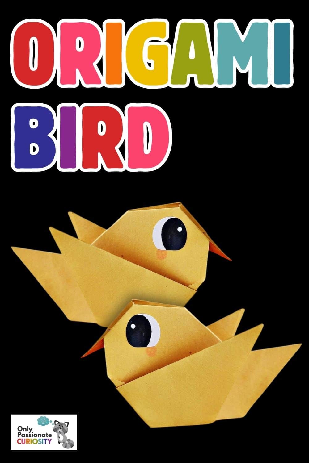 Origami Bird Craft