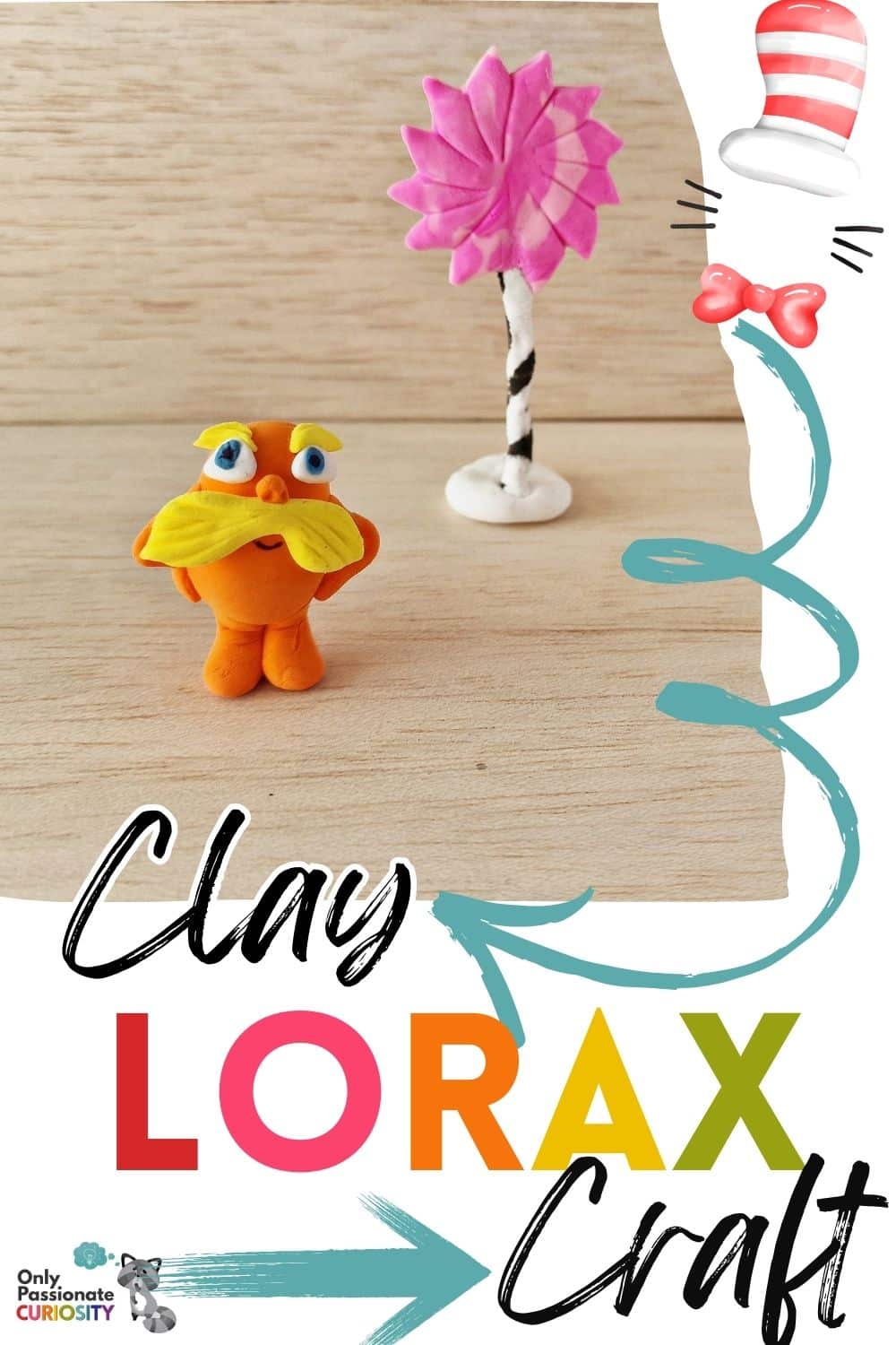 The Lorax Clay Craft - Only Passionate Curiosity