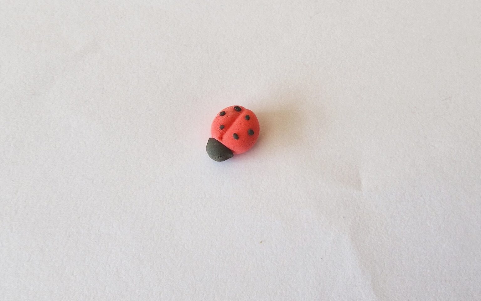 Clay Ladybug Tic Tac Toe