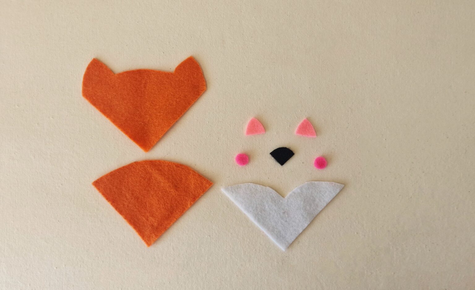 Felt Fox Bookmark