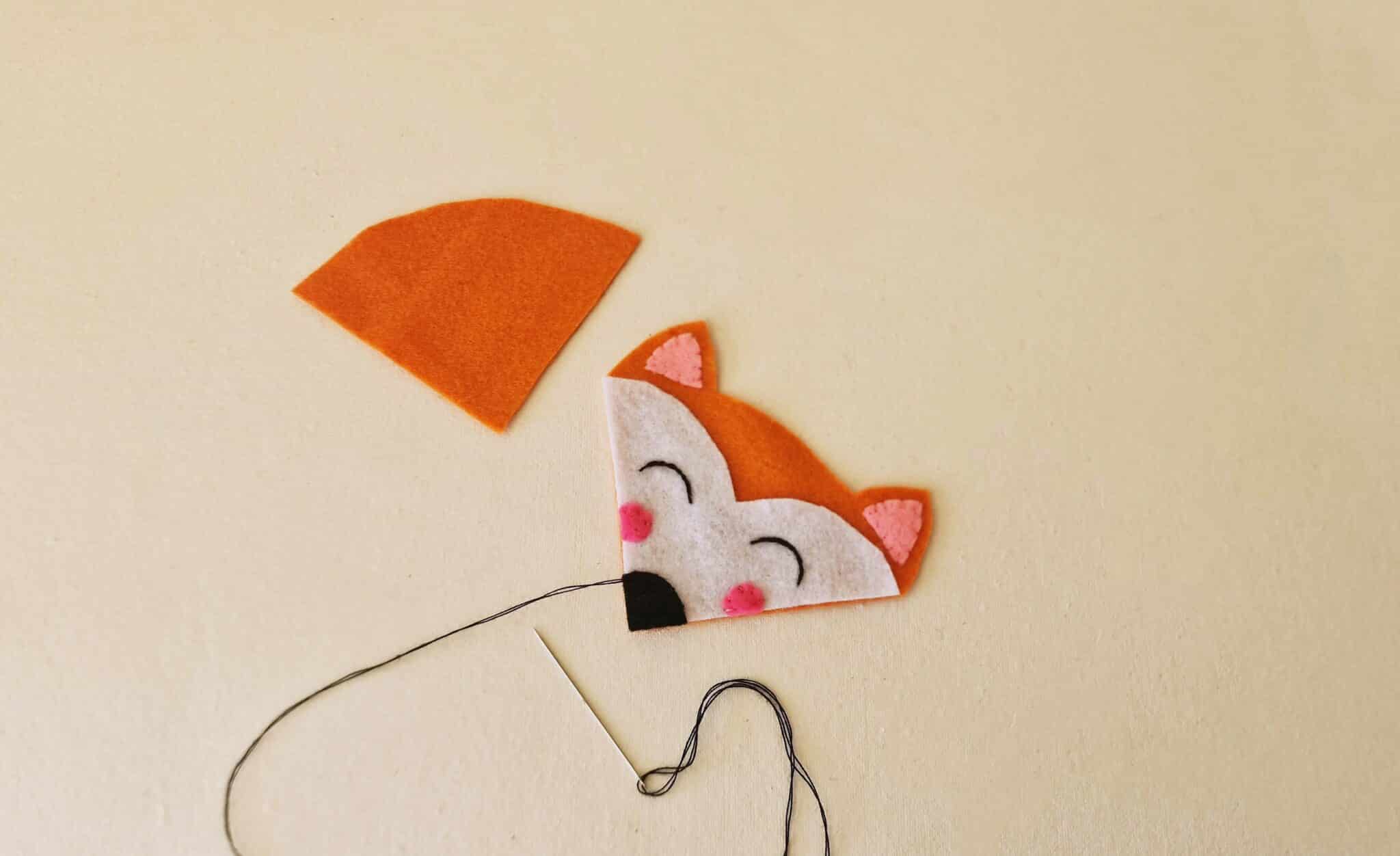 Felt Fox Bookmark