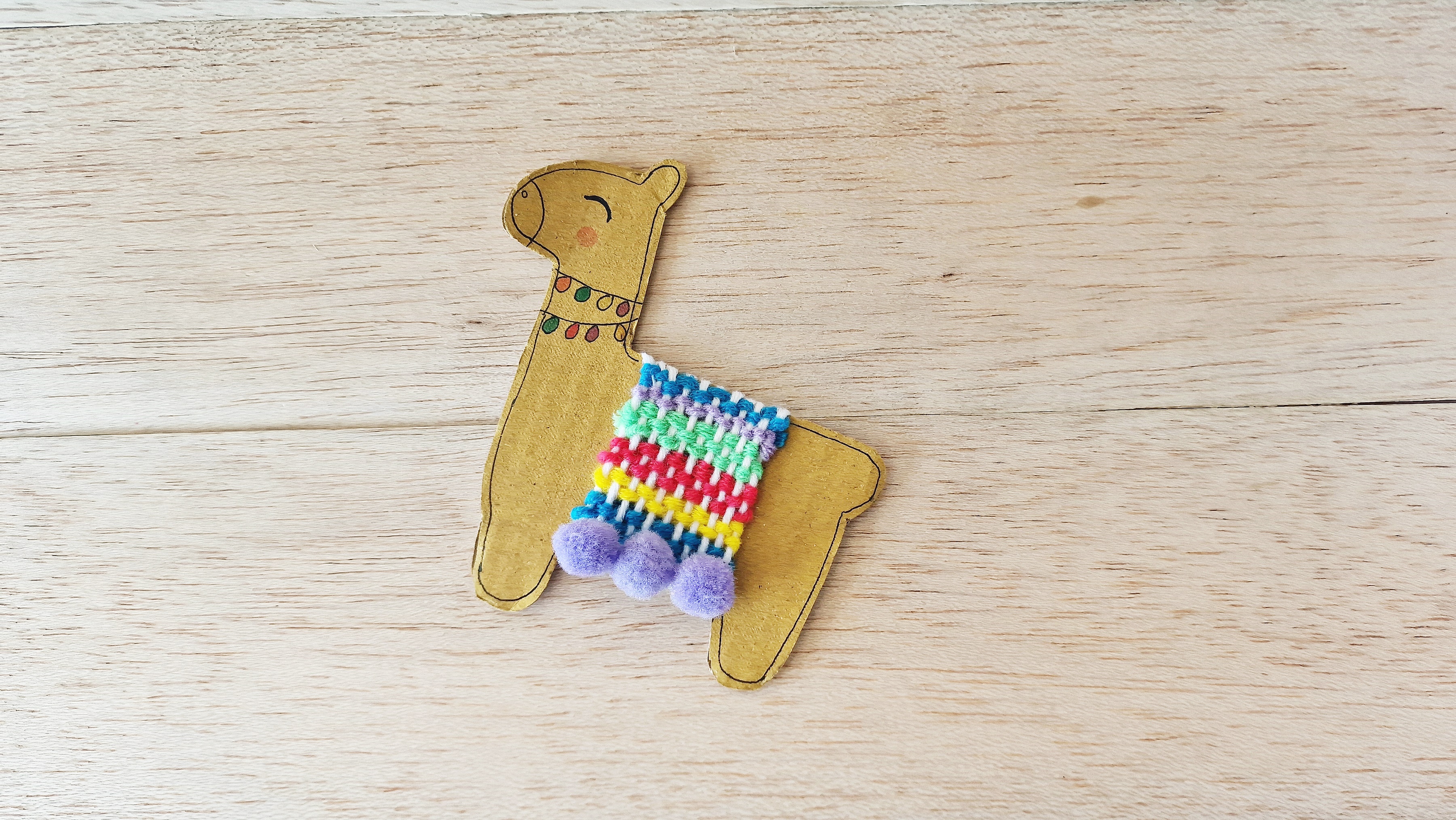 Llama Weaving Craft