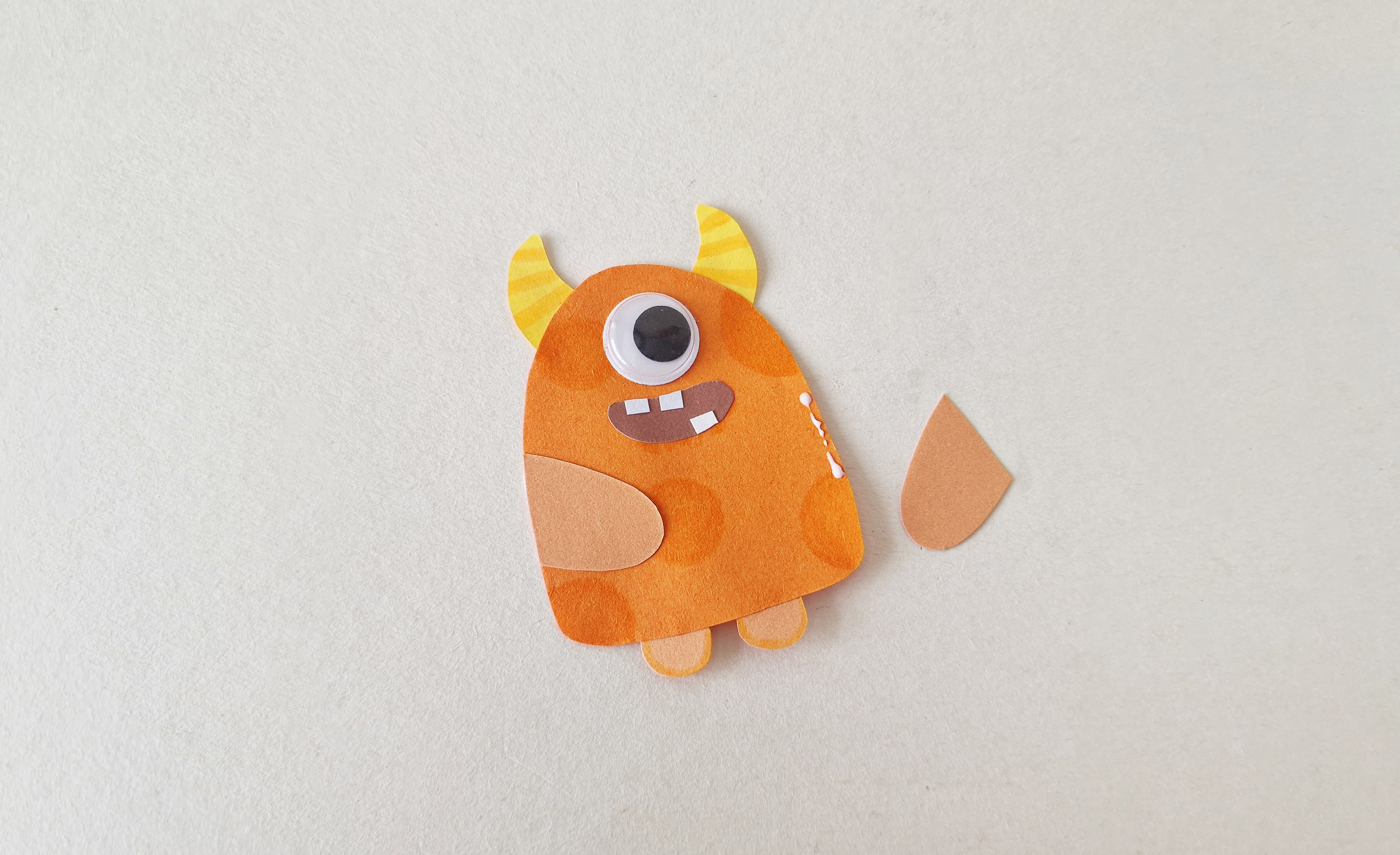 Colorful Monster Hug Bookmark Craft