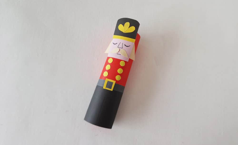 Papercraft Nutcracker Doll