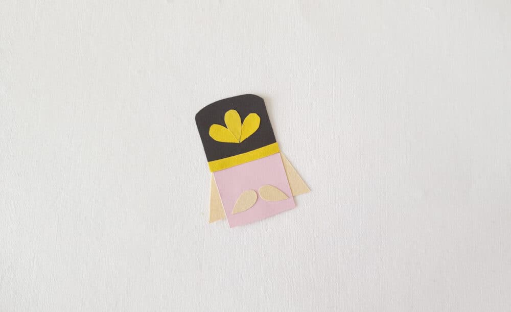 Papercraft Nutcracker Doll