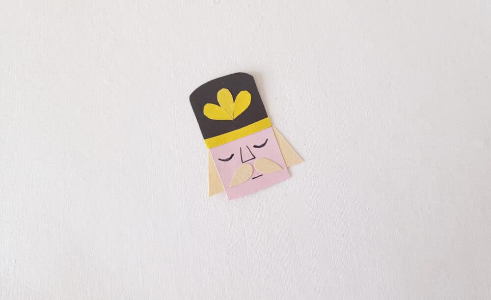 Papercraft Nutcracker Doll