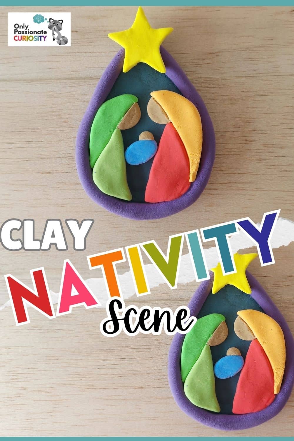 Clay Nativity Scene