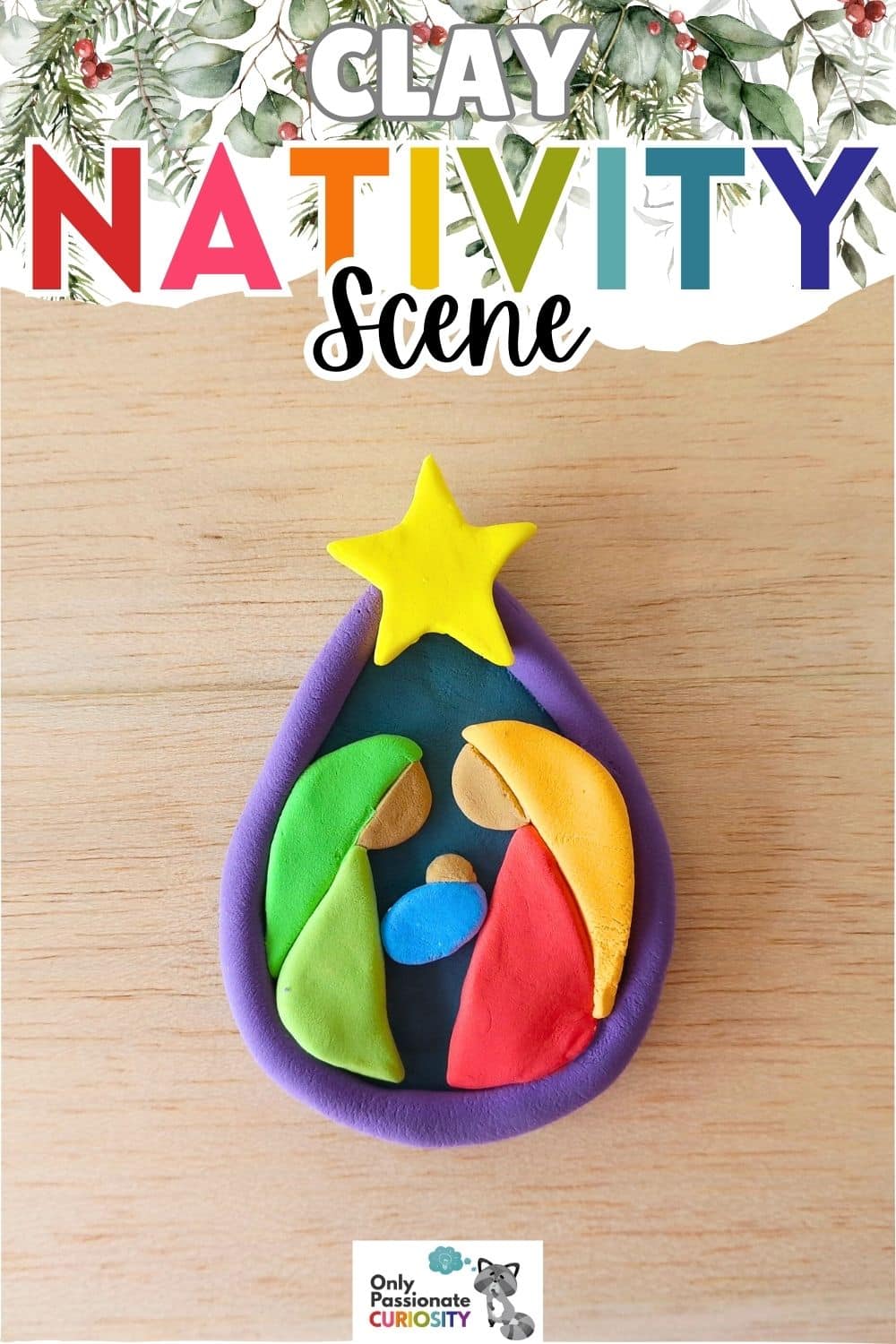 Clay Nativity Scene
