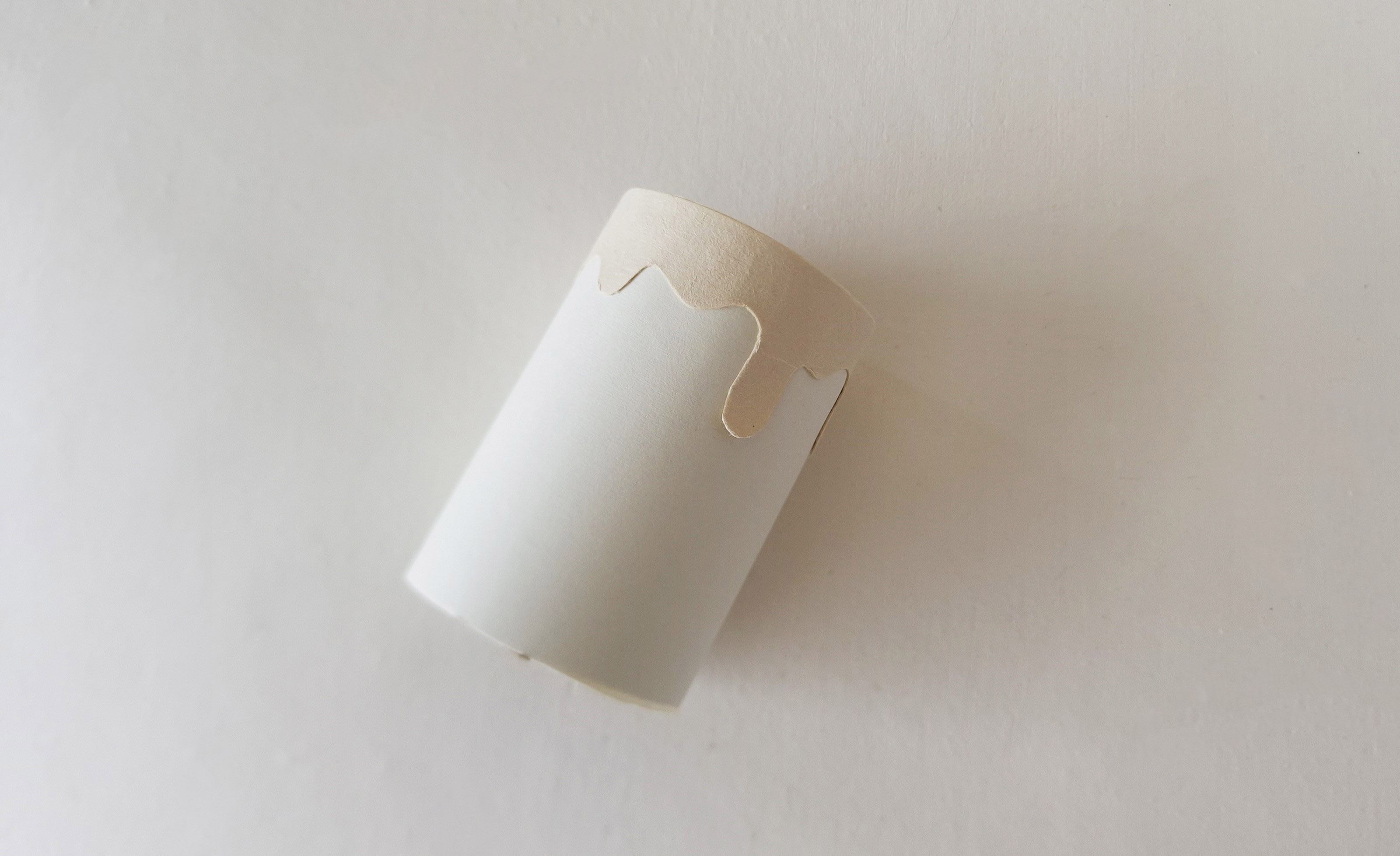 Toilet Paper Roll Christmas Candle Craft