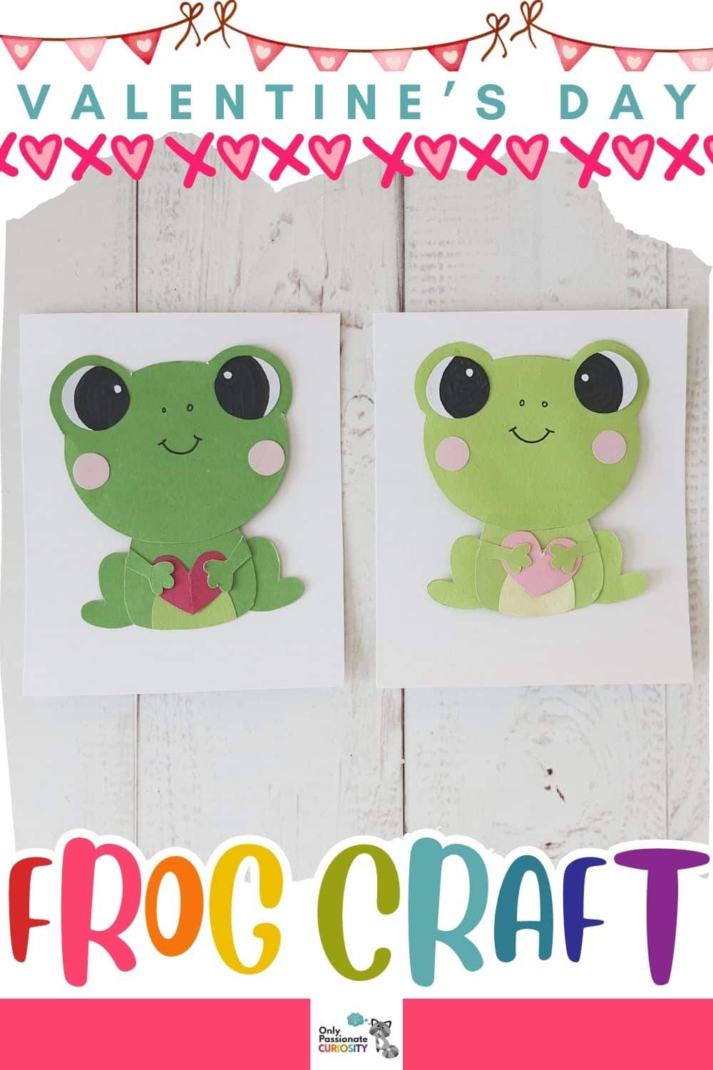 Valentine's Day Frog Craft
